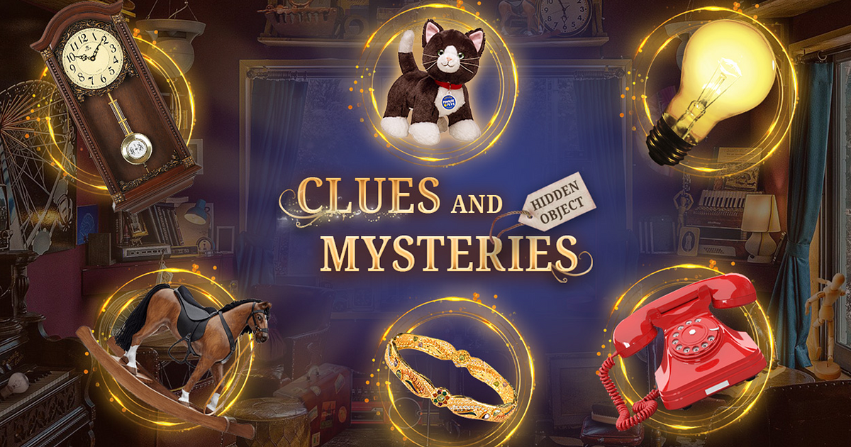 Hidden Objects: Clues and Mysteries - Nettipeli - Pelaa Nyt | Pelaaleikkia.com